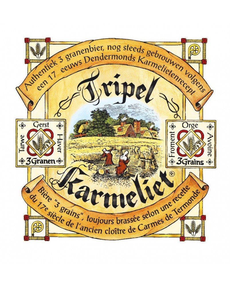 Bière trappiste Tripel Karmeliet 33cl | Les Saveurs du Colombier